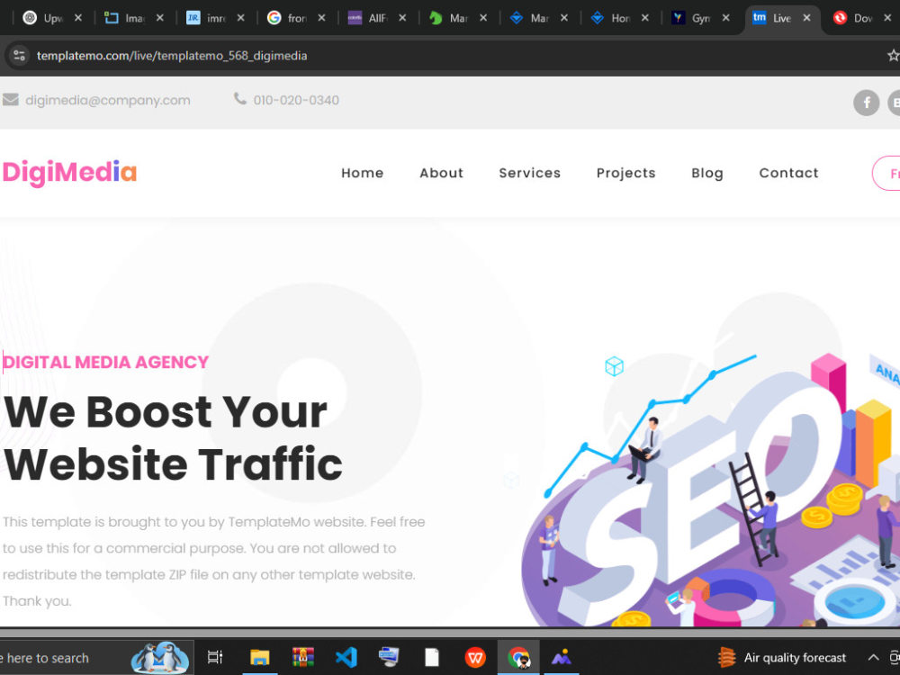 Front-End Web Design with HTML, CSS, JavaScript & Bootstrap | Upwork
