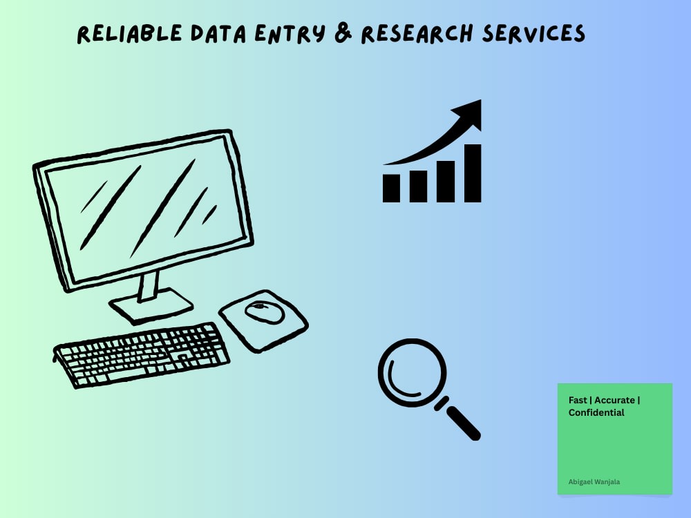 Fast and accurate data entry and web research | Upwork