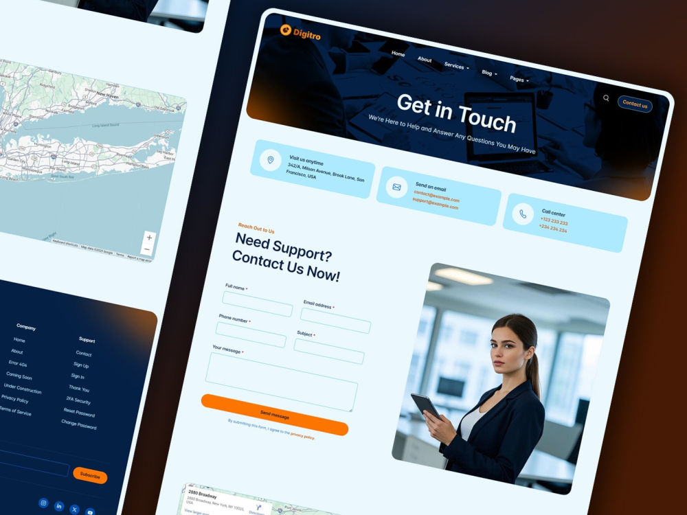 A stunning website design for your service-based business | Upwork
