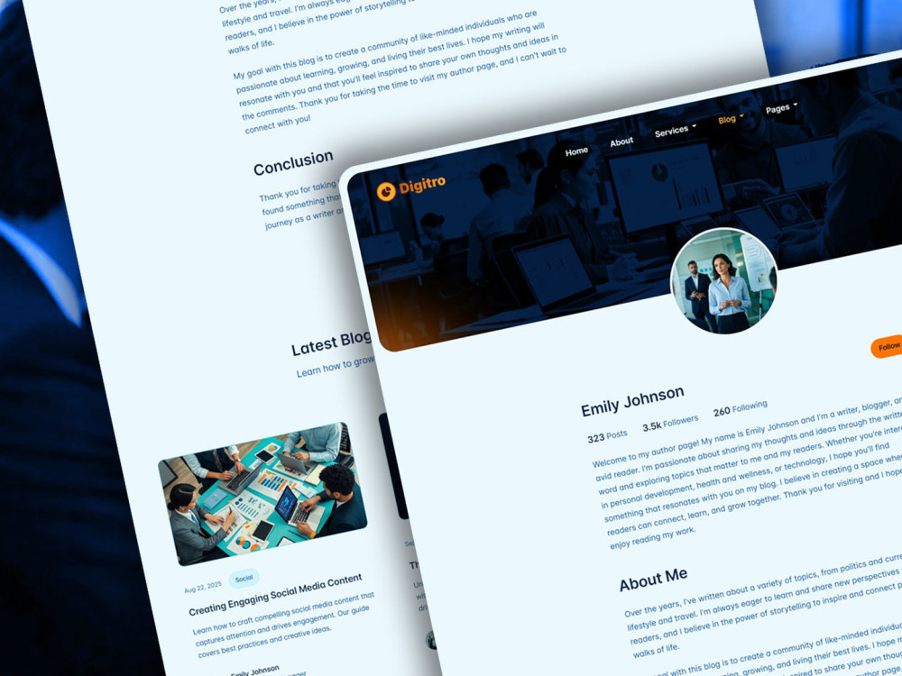 A stunning website design for your service-based business | Upwork
