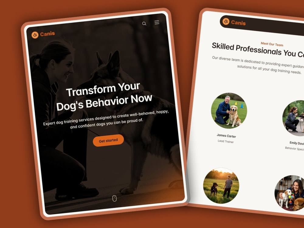 A stunning website design for your service-based business | Upwork