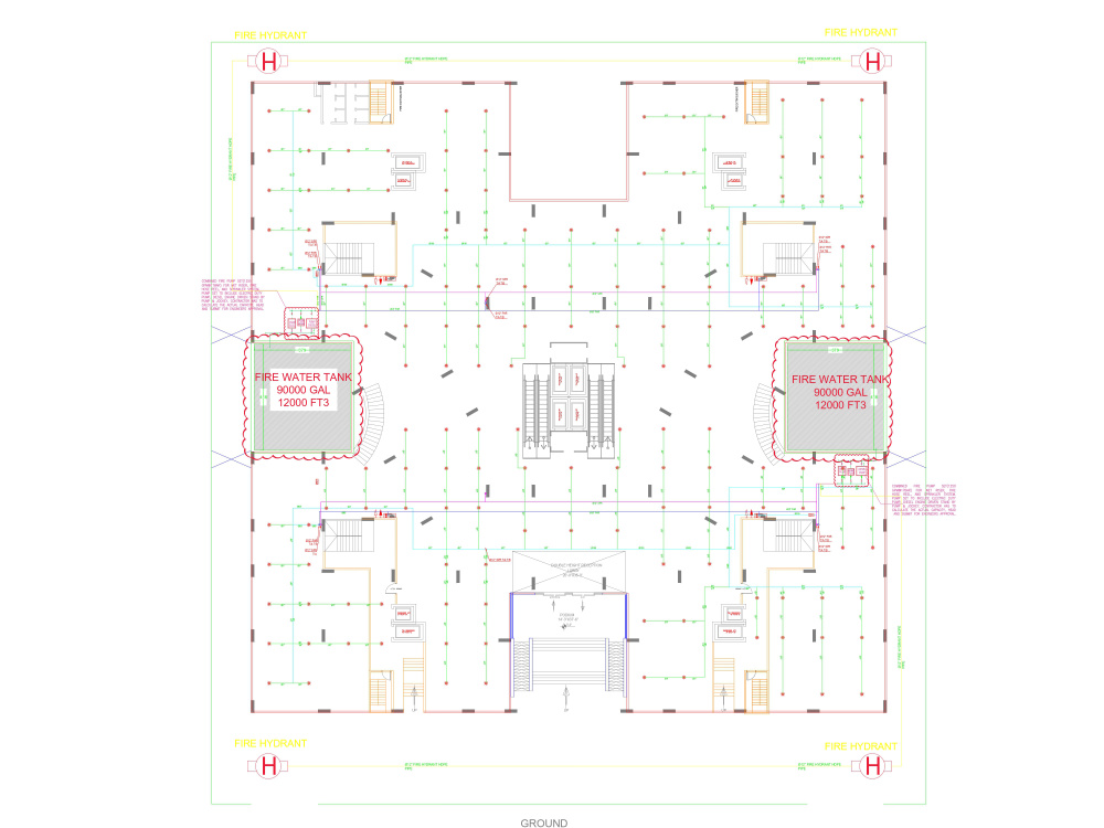 Detailed Fire protection and sprinkler system for your building | Upwork