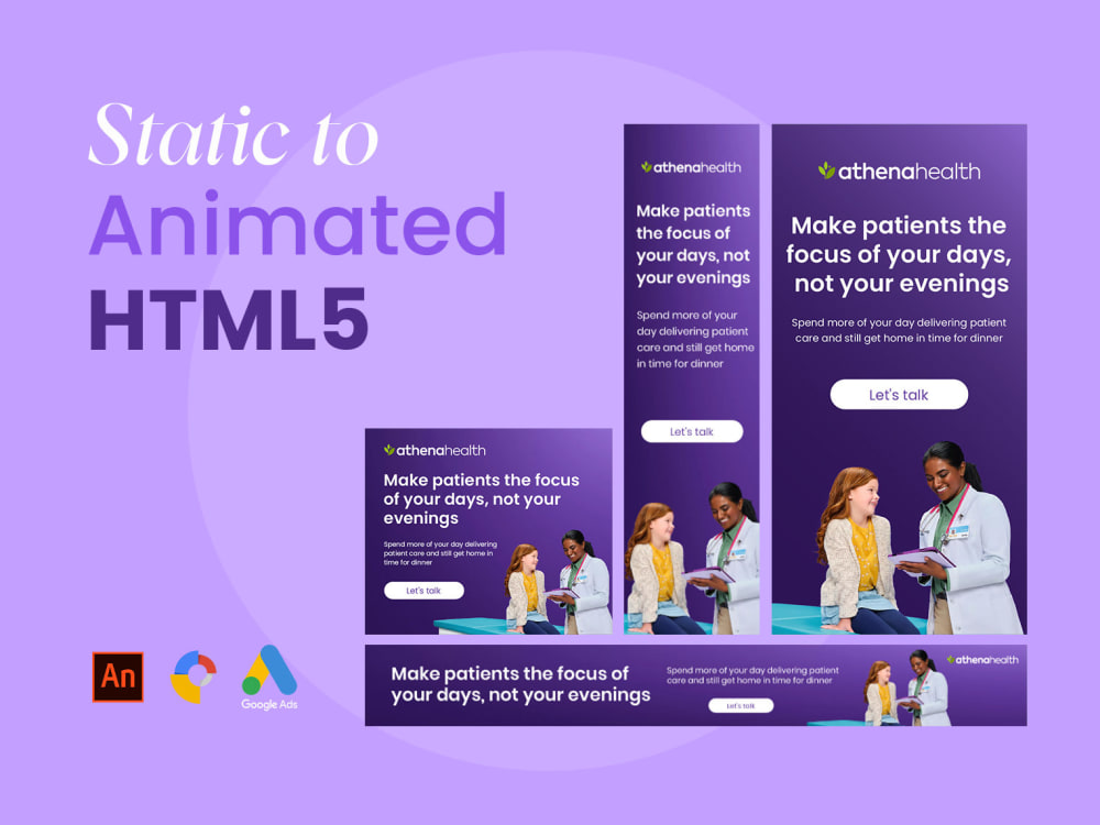 Professional HTML5 Animated Banner Ads for Google and Social Media | Upwork