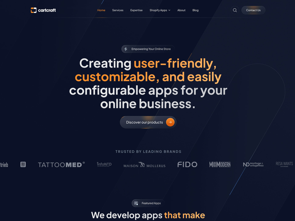 A modern, responsive landing page UI/UX design in Figma | Upwork