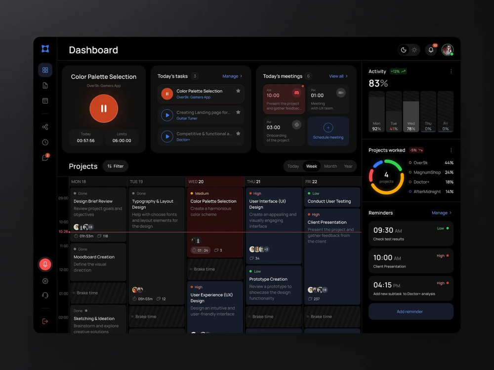 Web App Design | UI/UX of Web App Design | SAAS App Design | Dashboard | Upwork