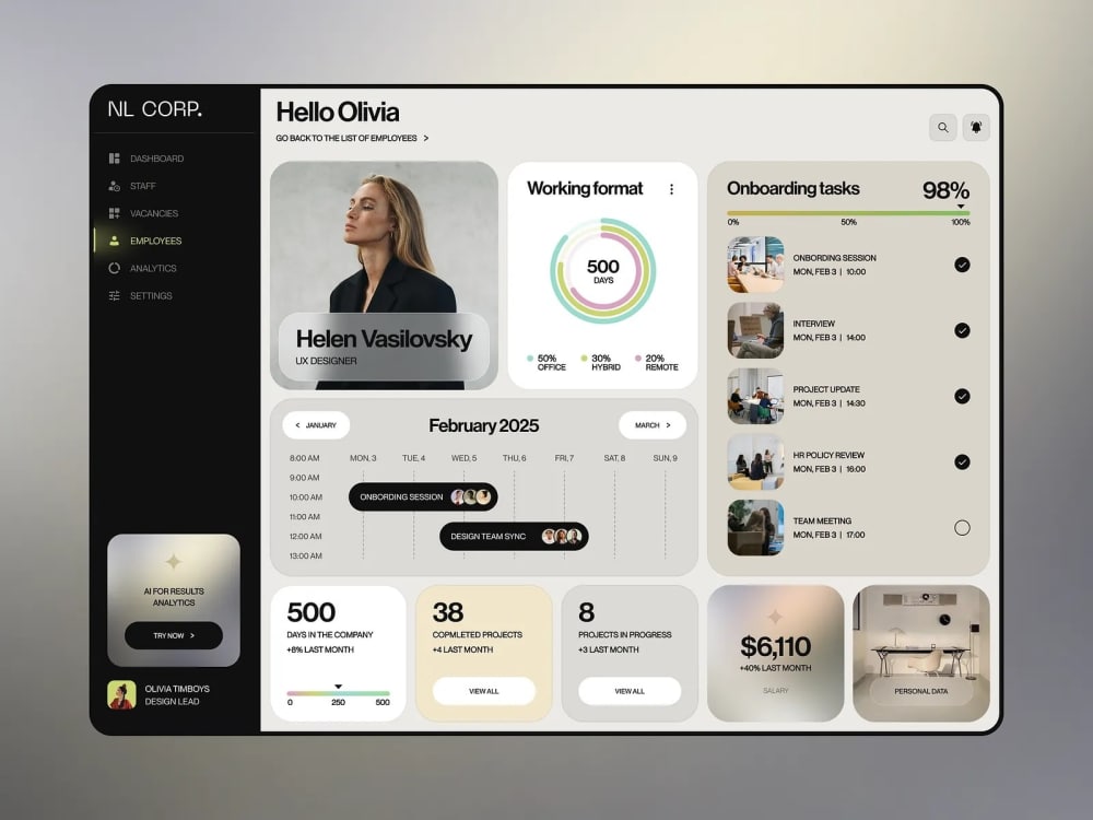 Web App Design | UI/UX of Web App Design | SAAS App Design | Dashboard | Upwork