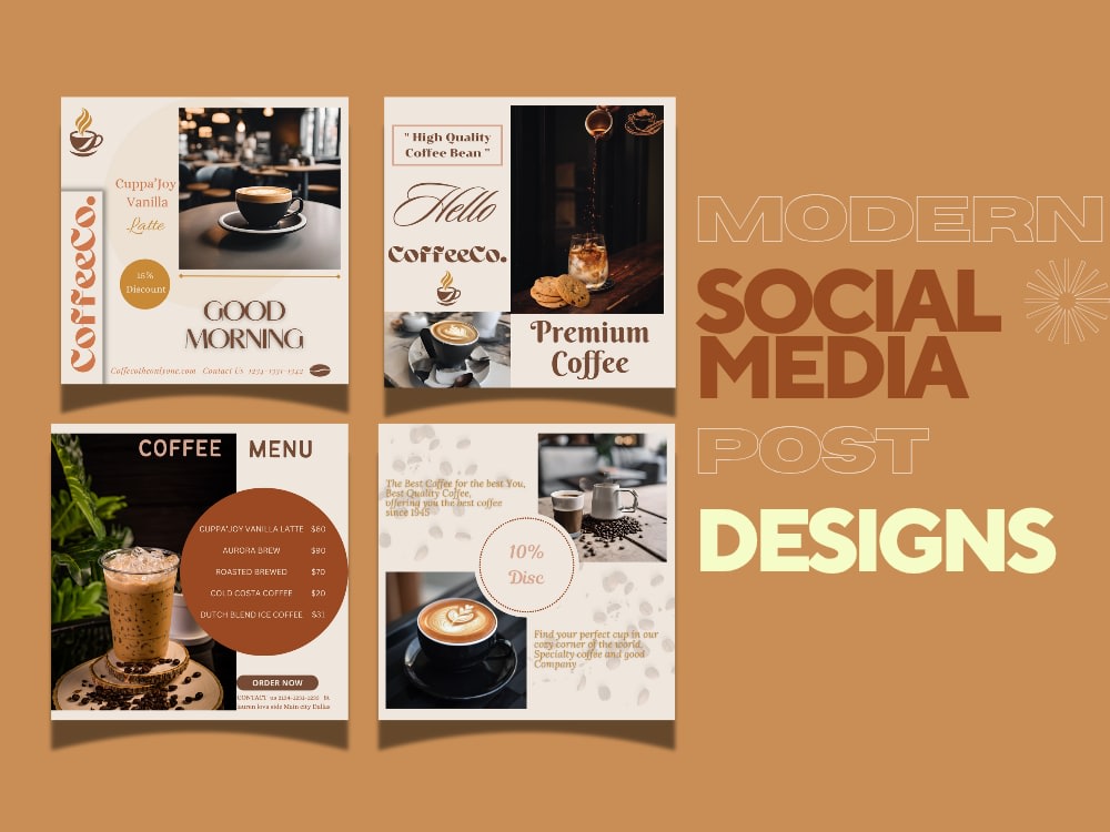 30 stunning Social Media Post designs for your Instagram, Facebook, etc ...