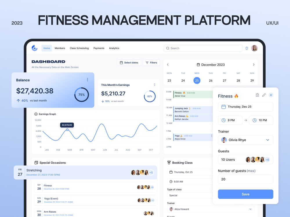 Dashboard UX/UI Design | Analytics Dashboard UI UX Designer SaaS ...