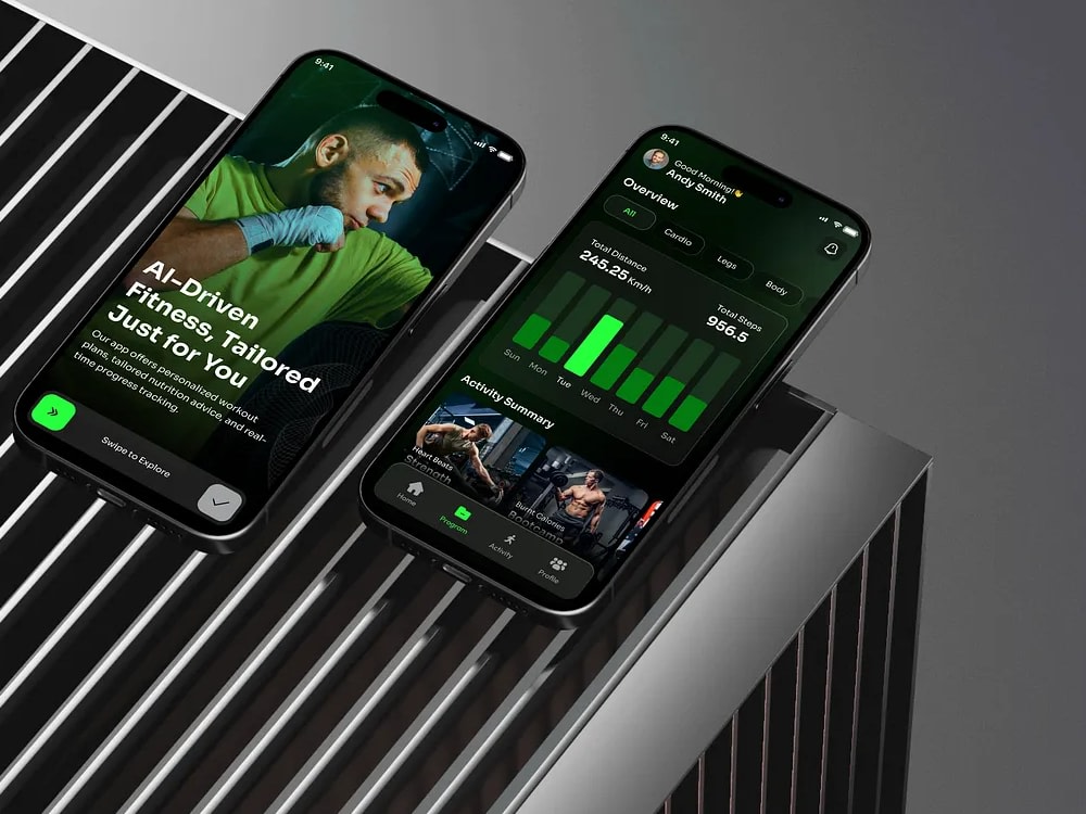 A Modern AI Mobile App UI/UX Design Crafted in Figma | Upwork