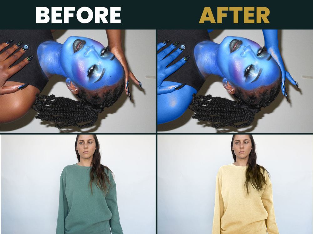 Photo editing, color change | Upwork