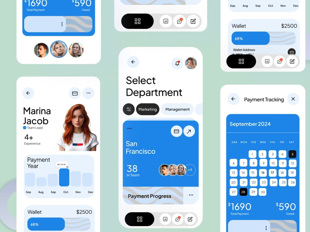 Fantastic Mobile App design in Figma with Prototype | Upwork
