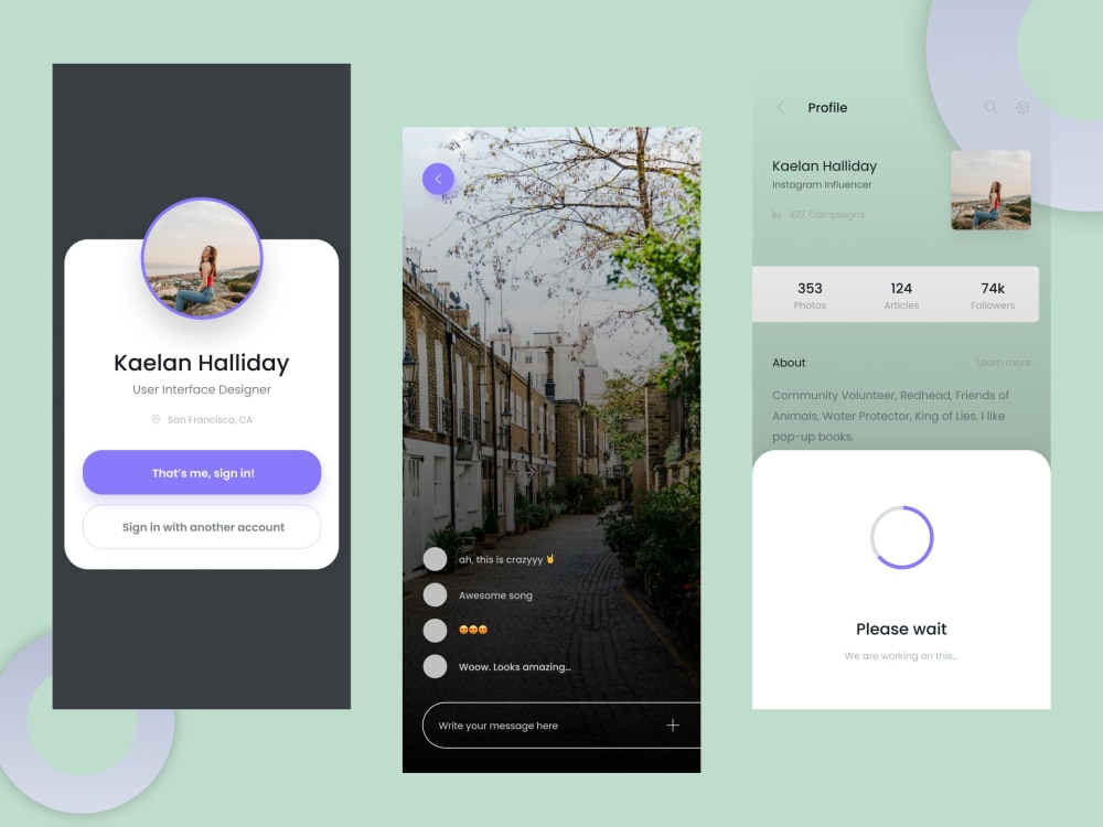 Fantastic Mobile App design in Figma with Prototype | Upwork