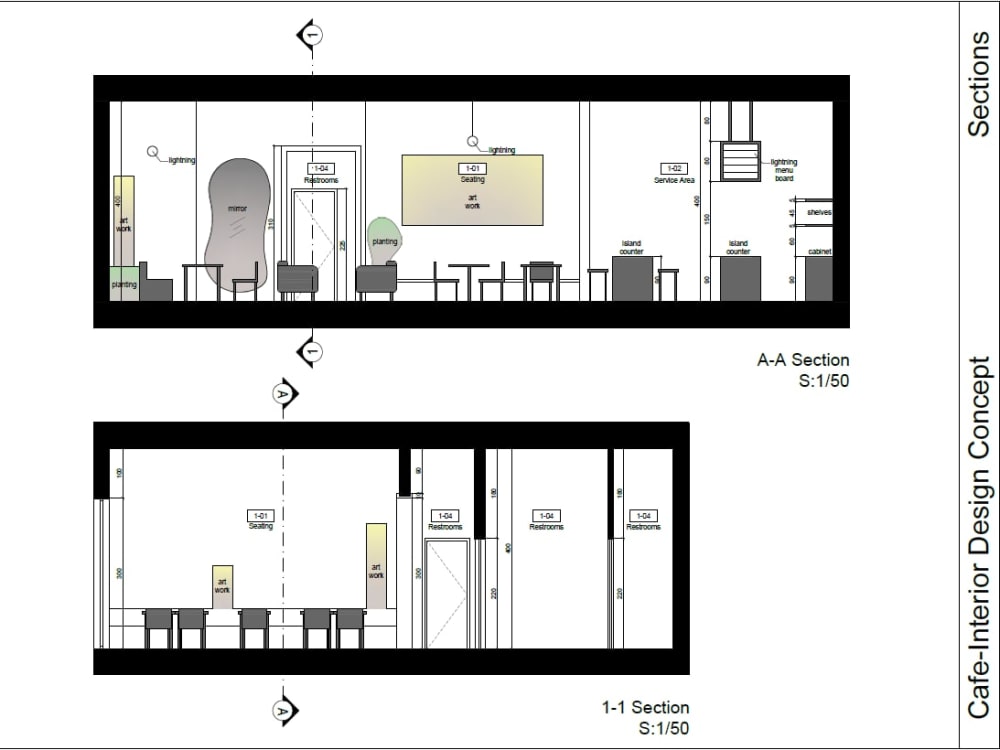 2D Autocad drawing of your sketches | Upwork