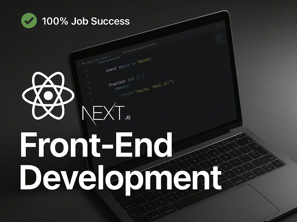 A Front-End React.js/ Next.js Developer | Upwork