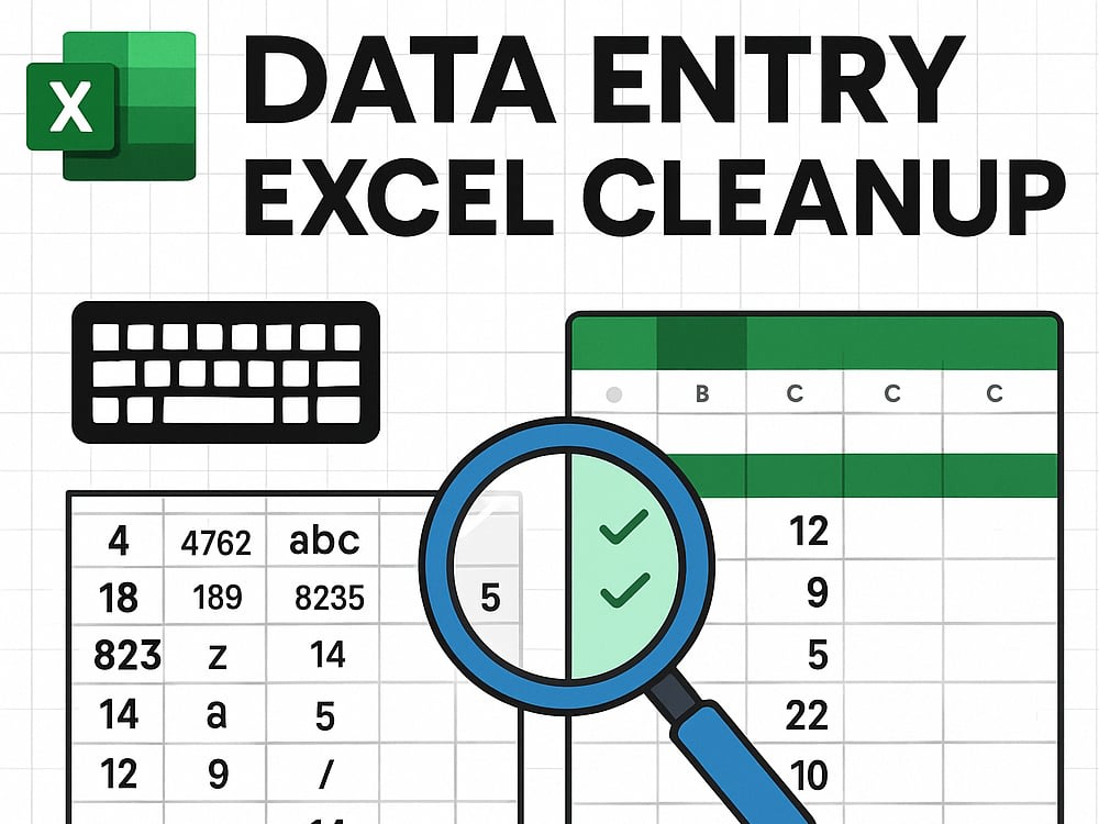 Data Entry And Excel Spreadsheet Cleanup Upwork