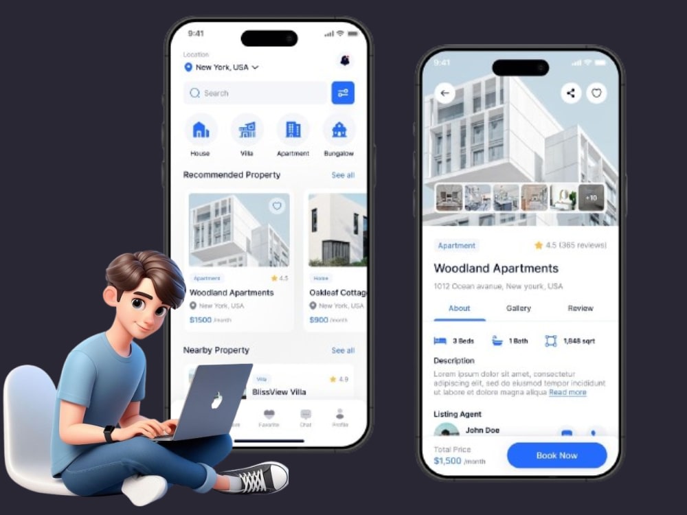 UX/UI design of Mobile App | Upwork