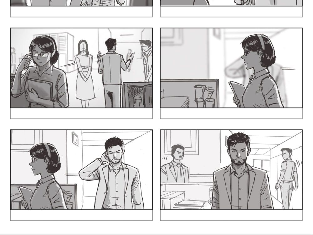 Storyboards to visualize your amazing stories. | Upwork