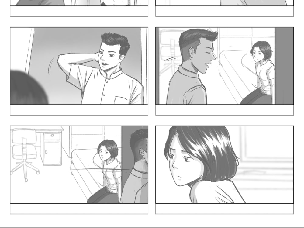 Storyboards to visualize your amazing stories. | Upwork