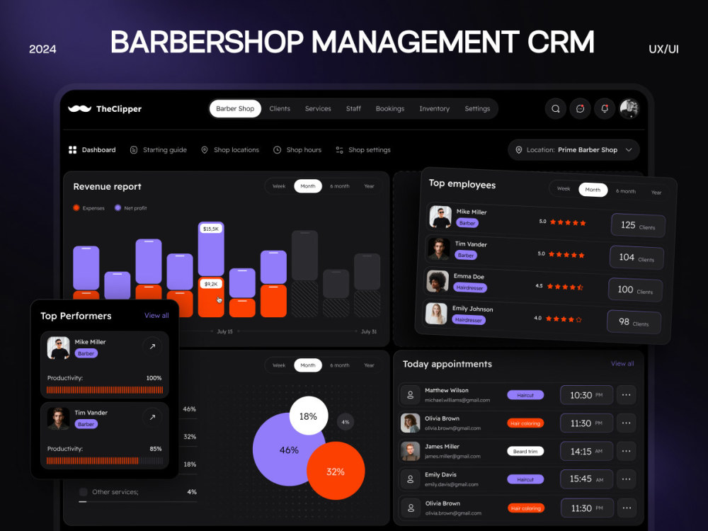Logistics Web Application UI UX | Transportation SaaS Platform UX/UI ...
