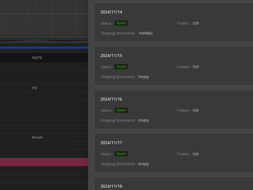 A fantastic, fast and easy logistics logbook with admin panel | Upwork