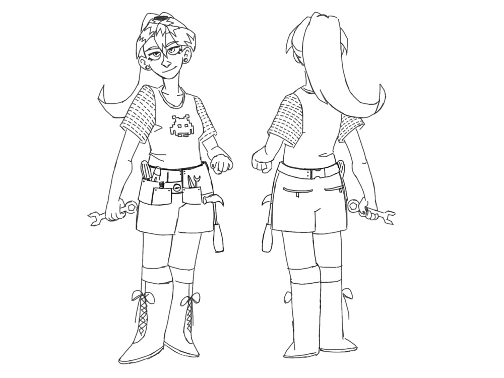 A simple character sketch | Upwork