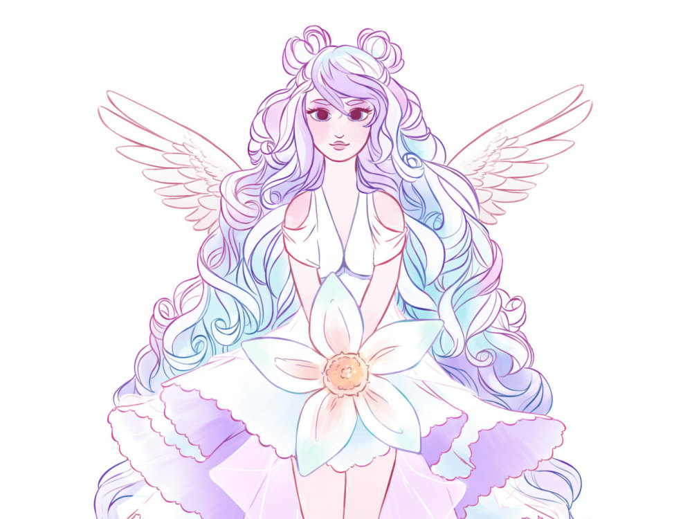 A digital drawing of a character | Upwork