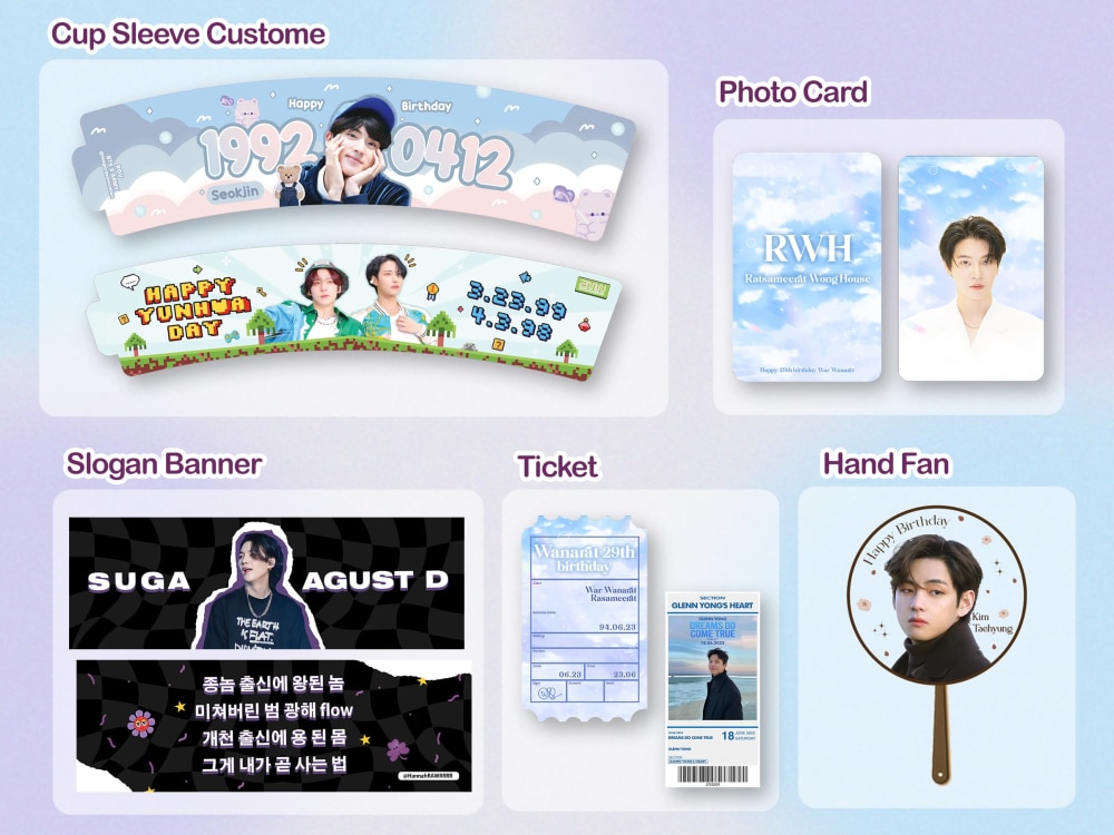 A premium personal costumized Kpop merchandise | Upwork
