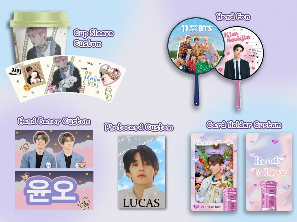 A premium personal costumized Kpop merchandise | Upwork