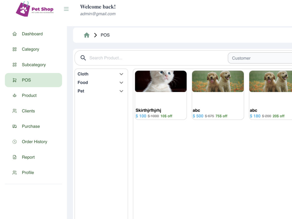 Pet Store CRM | Store Management POS System | Upwork
