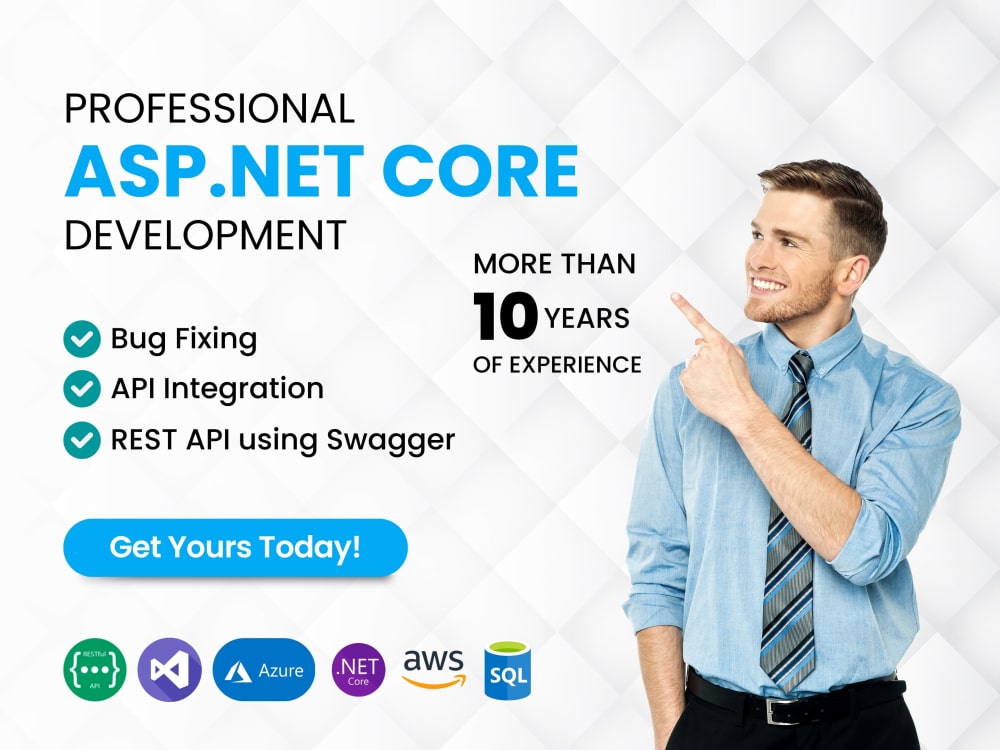 Asp.net core with Angular and React Application | Upwork