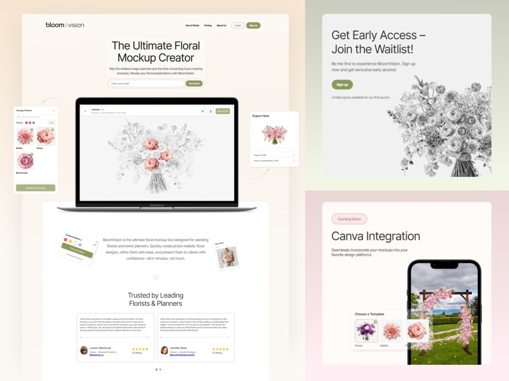 | Custom Figma Design | Ready Website | Upwork
