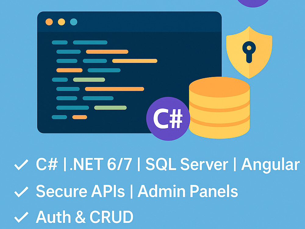 Custom .NET Web Application | ASP.NET Core | C# | SQL Server Expert ...