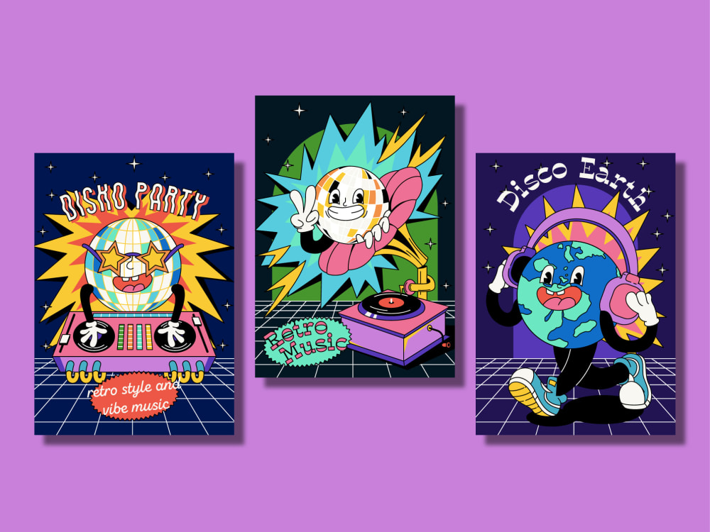 A custom illustrated event poster | Upwork