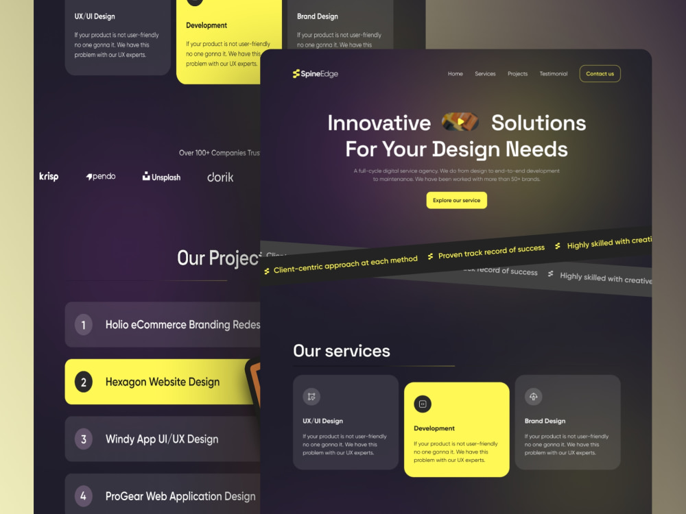 High Converting Landing Page UI UX design in Figma | Upwork