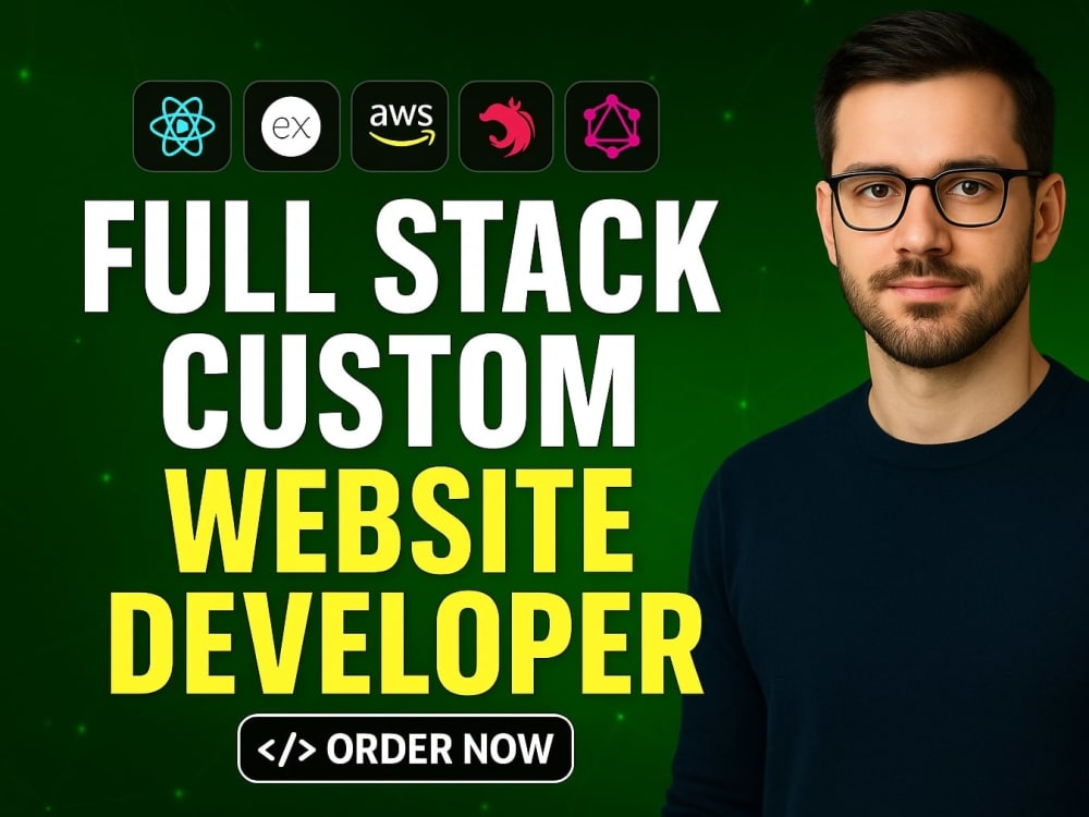 Full Stack Custom Website Developer | MERN, PERN, React Native Pro | Upwork Full Stack Custom Website Developer | MERN, PERN, React Native Pro | Upwork