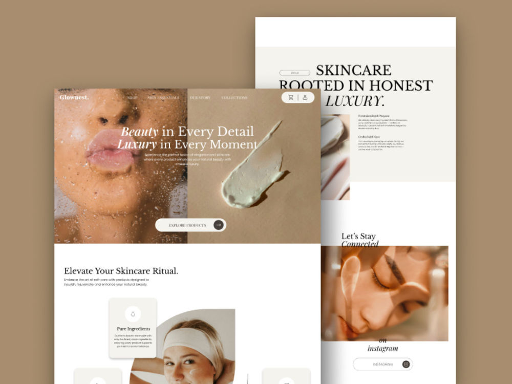 A modern and responsive website design in Figma | Upwork