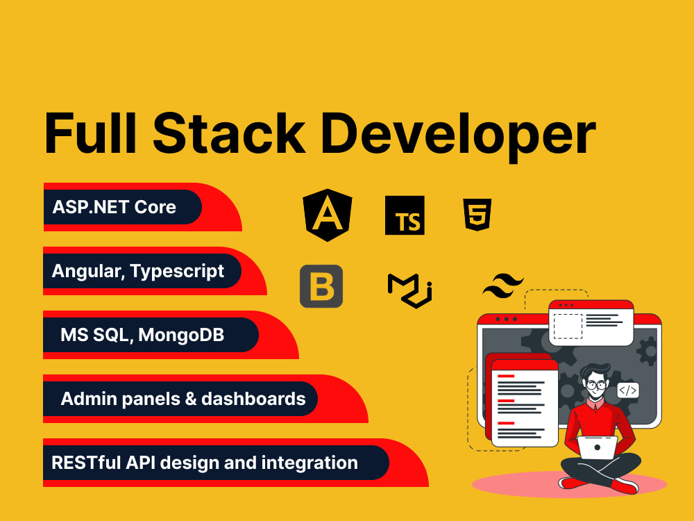 A Full-stack Web Developer | .NET Core | Angular | MY SQL | Upwork