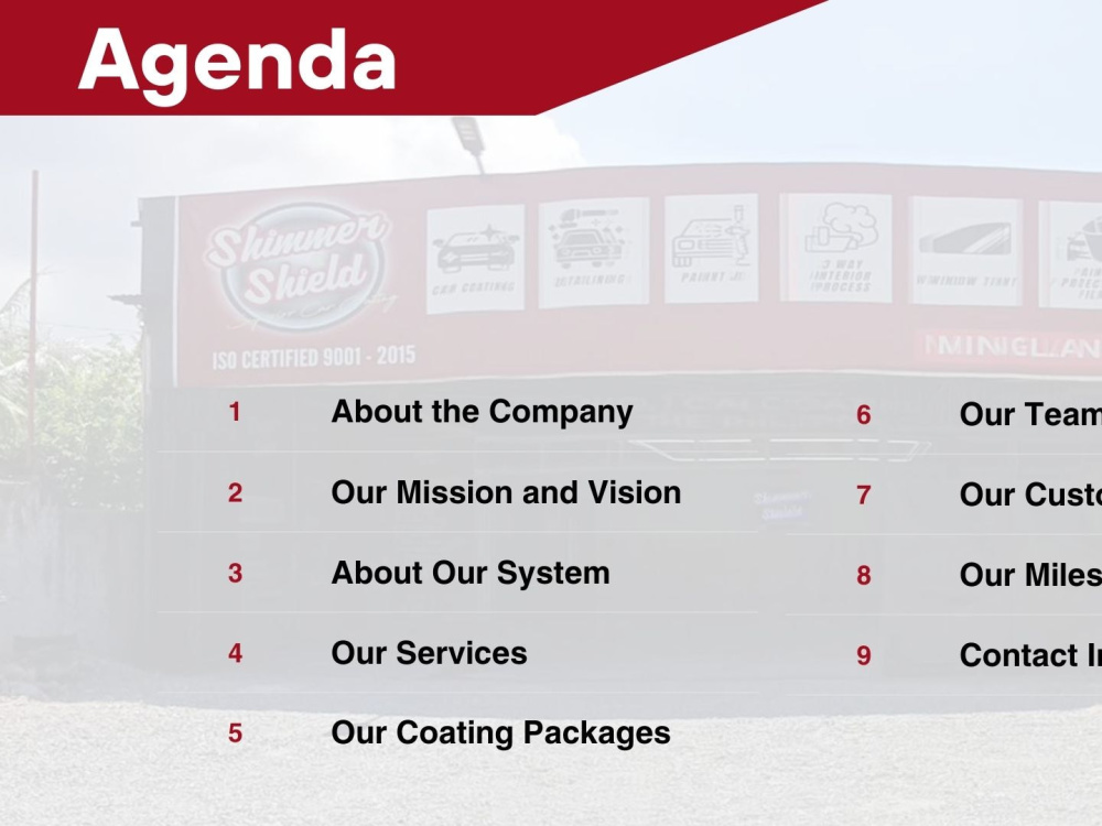 A sample of company portfolio | Upwork