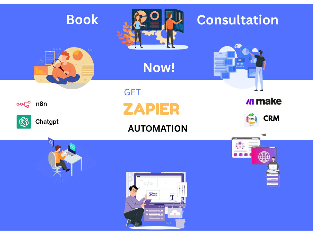 AI Integration and Automated Workflow using Zapier, Make.com & n8n | Upwork