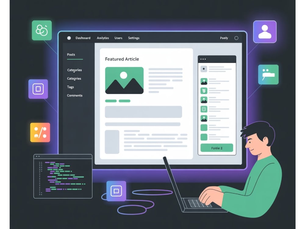 A Full-Featured Blog Web App with Authentication (MERN Stack) | Upwork