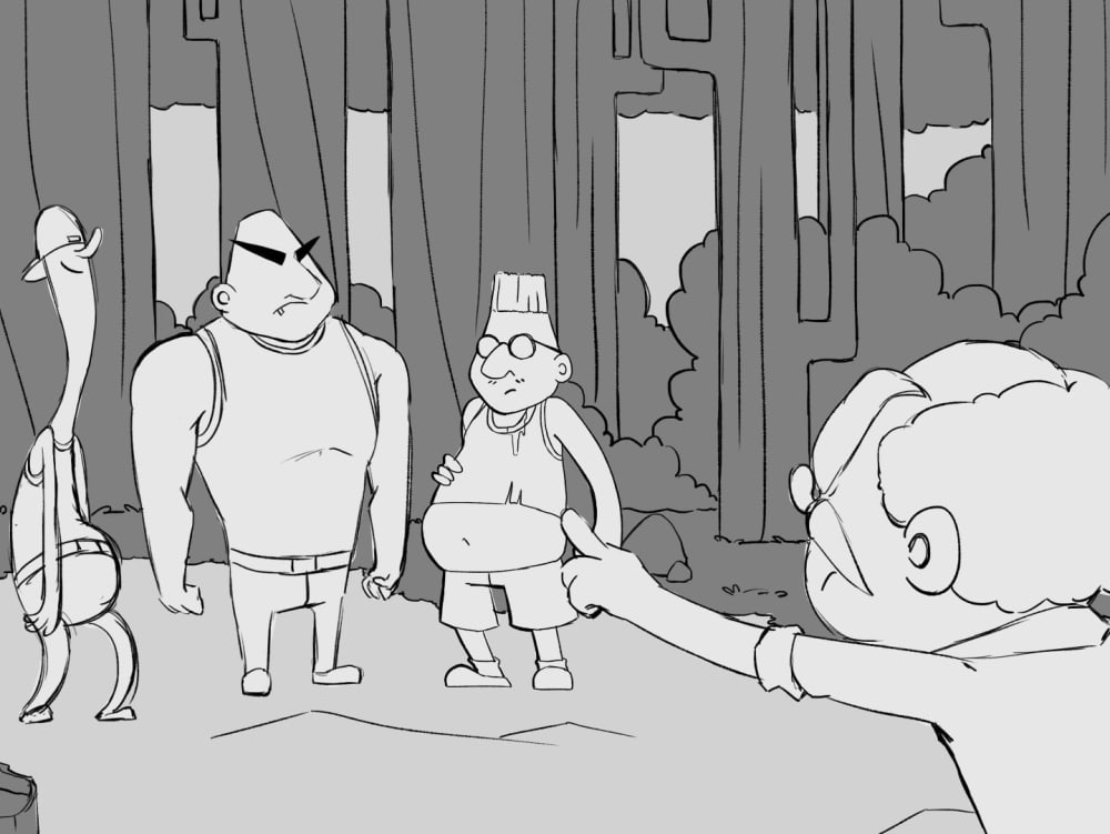 A professional animatic with storyboard panels and timing | Upwork