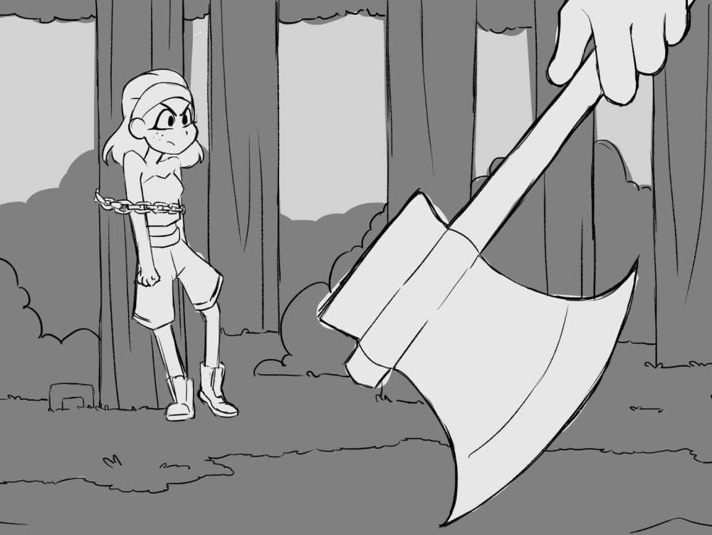 A professional animatic with storyboard panels and timing | Upwork
