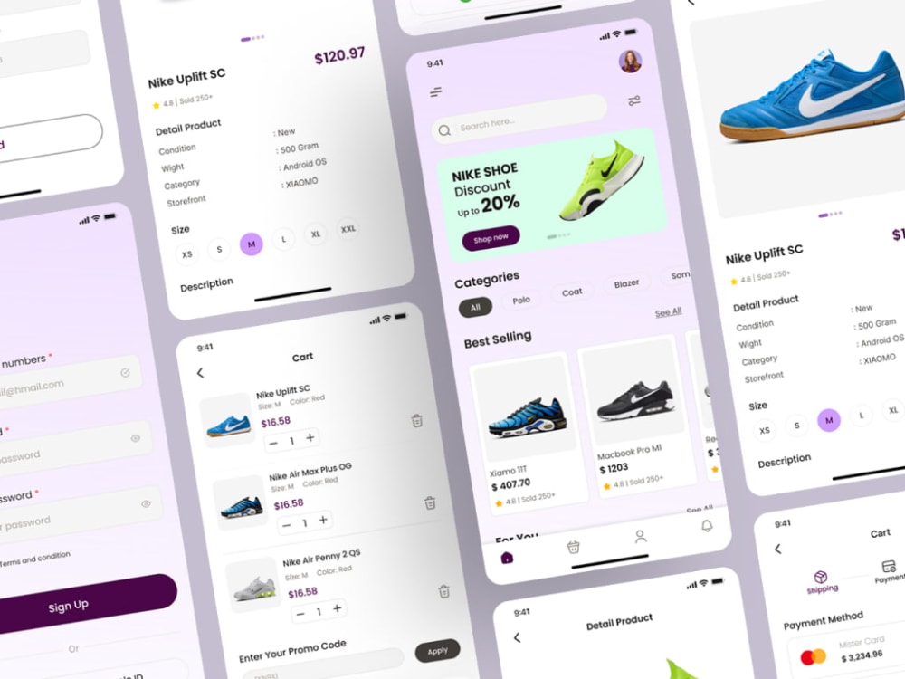UI UX design for mobile apps Android & ios in Figma | Upwork