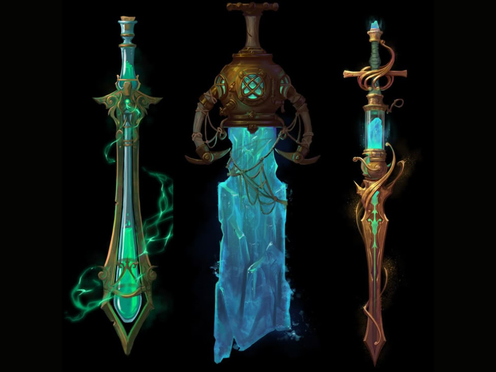 Illustration, game weapon, illustrator | Upwork
