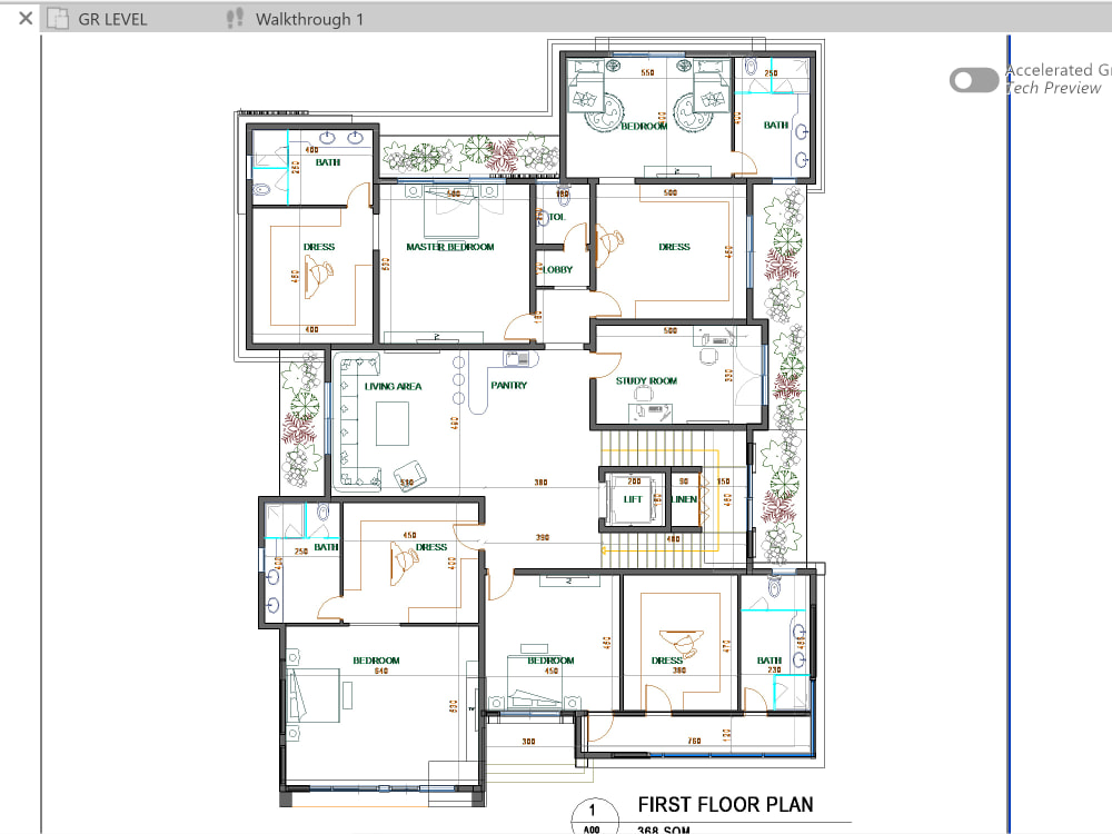 A modern 2D and 3D floor plans | Upwork