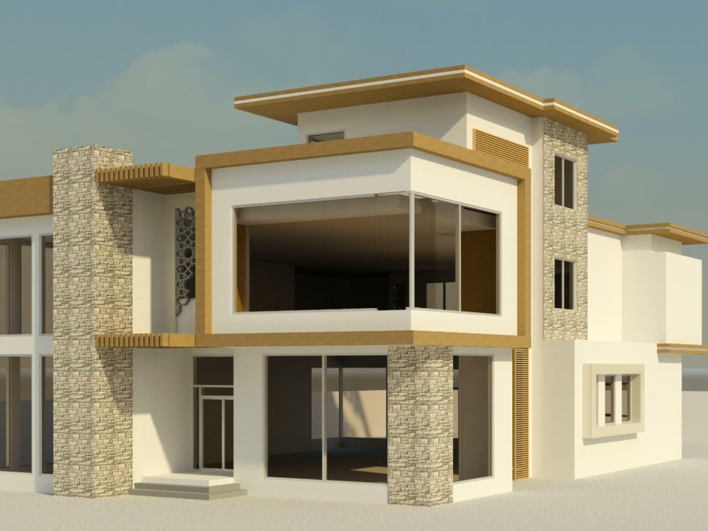 A modern 2D and 3D floor plans | Upwork