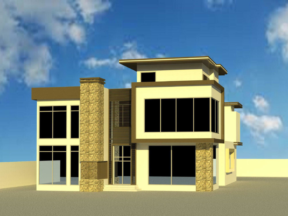 A modern 2D and 3D floor plans | Upwork