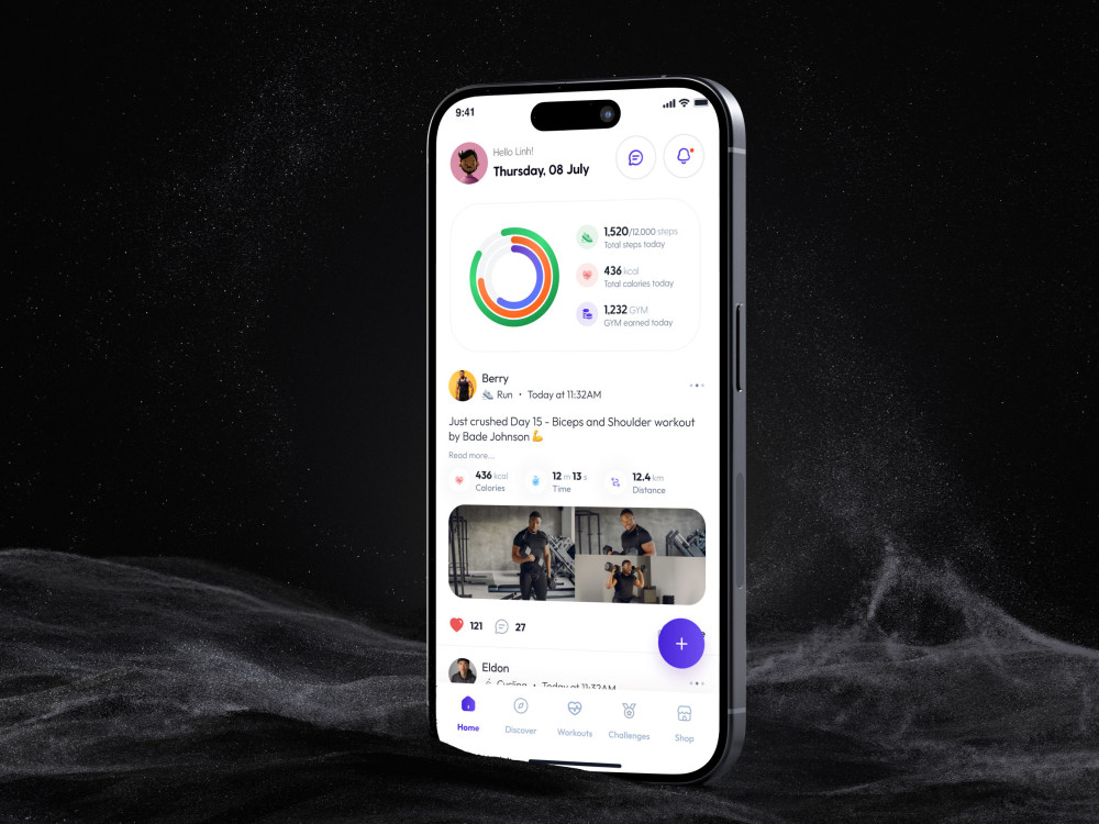 A beautiful, user-friendly mobile app UI design for iOS & Android in ...
