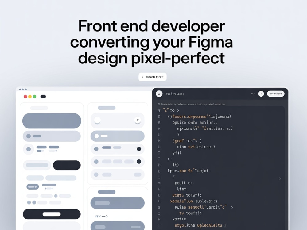 Front end Developer converting your Figma design pixel-perfect | Upwork