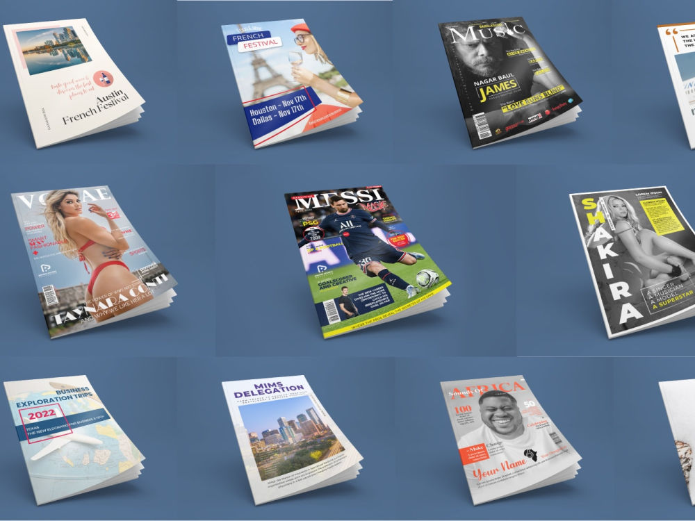 A professional magazine design – print-ready & eye-catching layouts ...